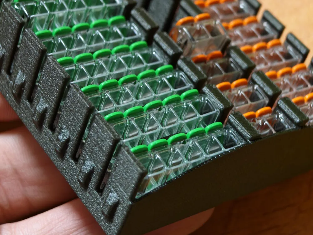 WAGO Holder / Distributor - Free 3D Print Model - MakerWorld