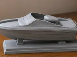 Motorboat Statue Collection - Free 3D Print Model - MakerWorld
