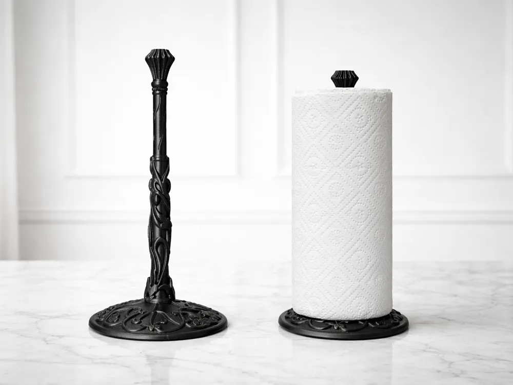Ornate Paper Towel Holder - Free 3D Print Model - MakerWorld