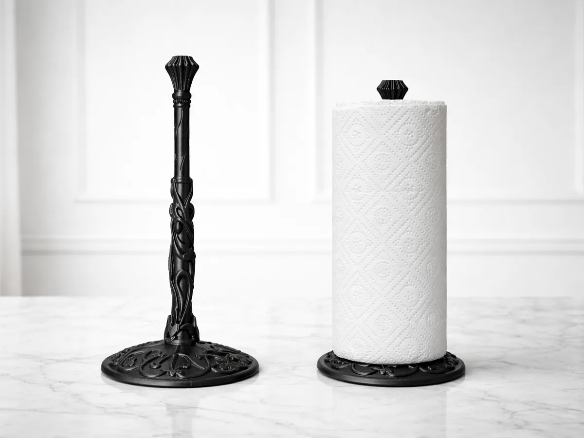 Ornate Paper Towel Holder - Free 3D Print Model - MakerWorld