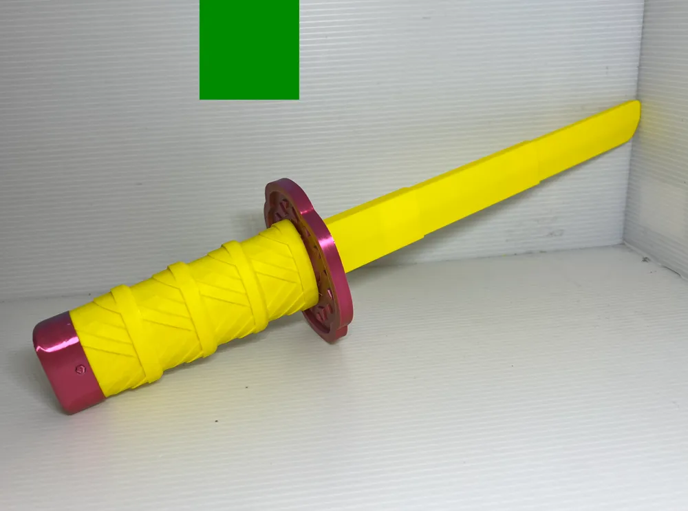 Agatsuma Zenitsu Samurai Sword mini by ricky MakerWorld: Download Free ...