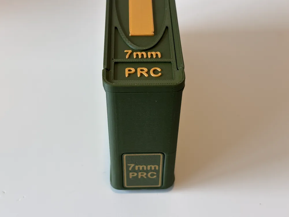 Ammo Storage Box 7mm PRC 20 Round - Free 3D Print Model - MakerWorld