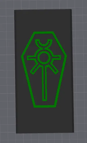 W40k Necron MTG Deck Box 200+ cards - Free 3D Print Model - MakerWorld