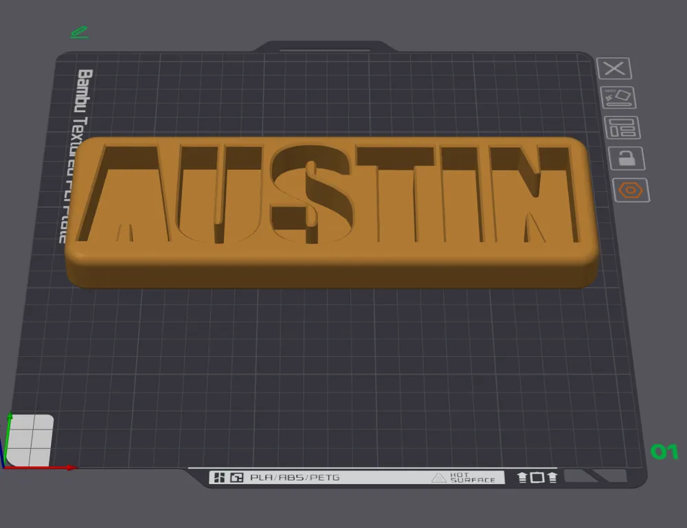 Austin Namens-Buchstabenspielzeug – Kostenloses 3D-Druckmodell – MakerWorld