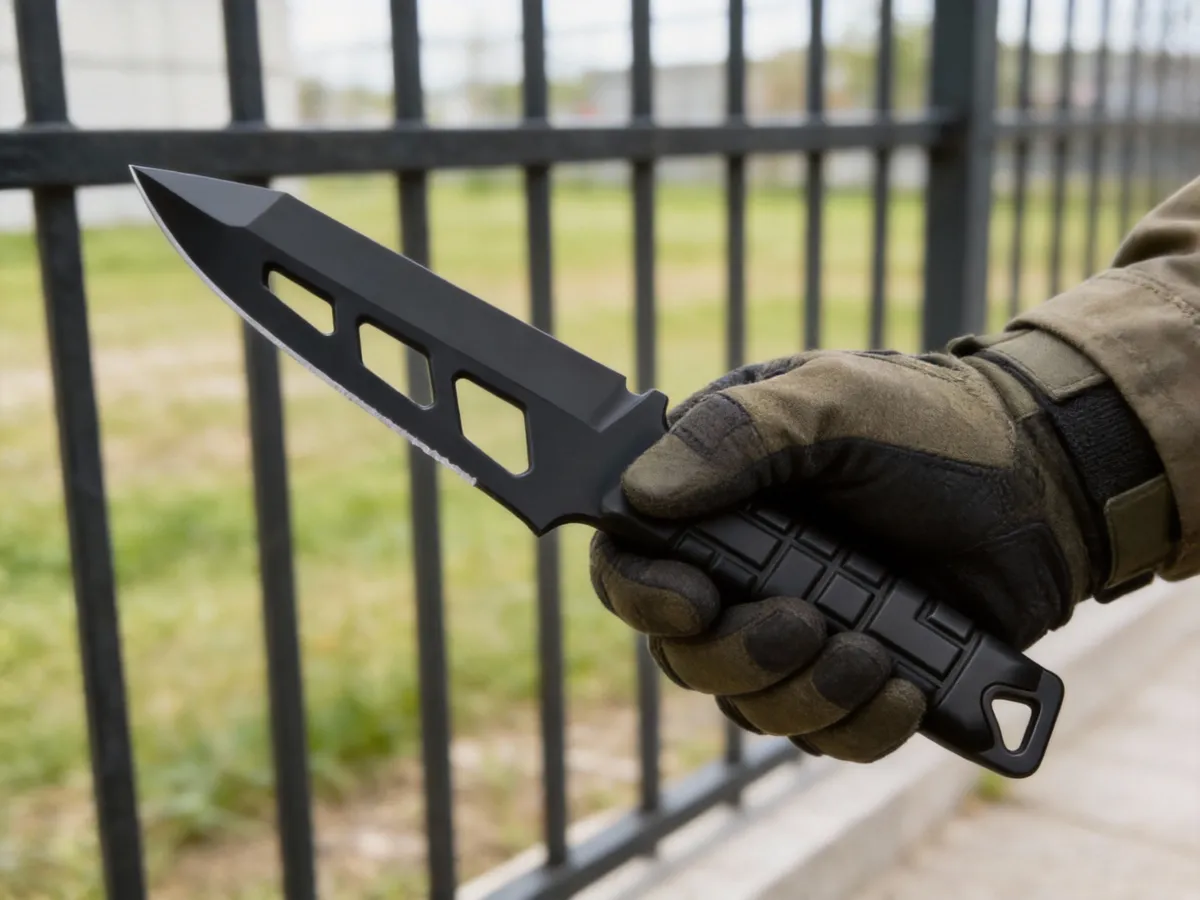 Hollowed Armor-Breaker Tactical Dagger - Free 3D Print Model - MakerWorld