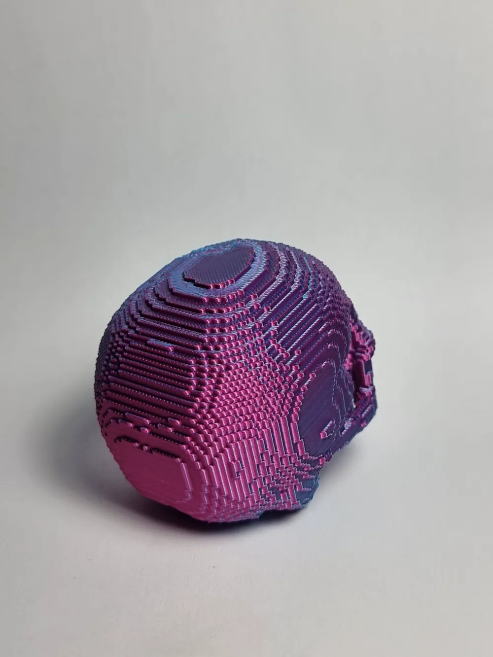 8bit Skull Head by OverhangOverlord MakerWorld: Download Free 3D Models