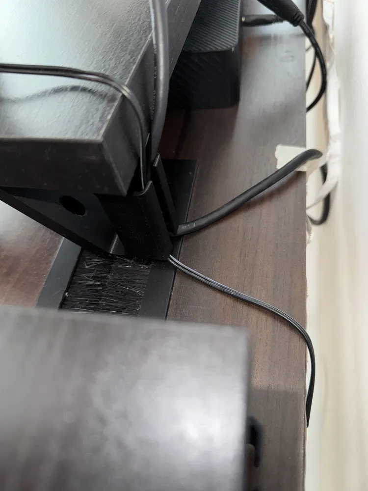 Modern Monitor Riser - with cable management - Free 3D Print Model ...
