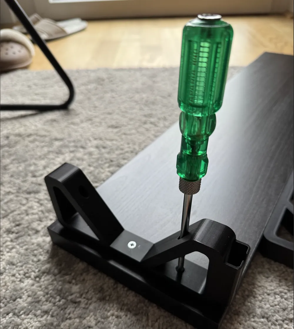 Modern Monitor Riser - with cable management - Free 3D Print Model ...