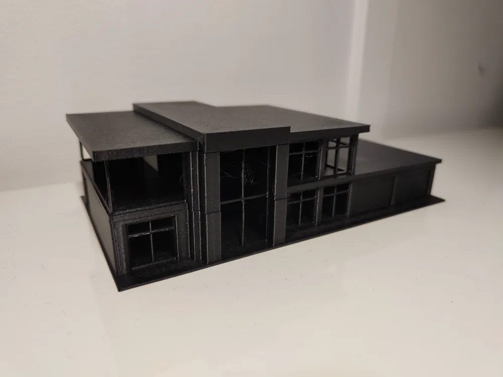 Modern house (with floorplan) by Norden systems - MakerWorld