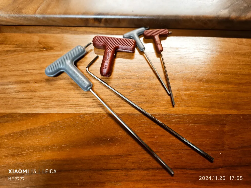 Bambu Style Wrench Set for Hexagonal L-Allen-Key-Handle L-shaped Hex ...