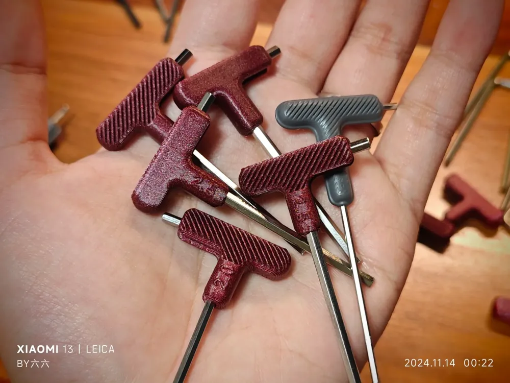 Bambu Style Wrench Set for Hexagonal L-Allen-Key-Handle L-shaped Hex ...