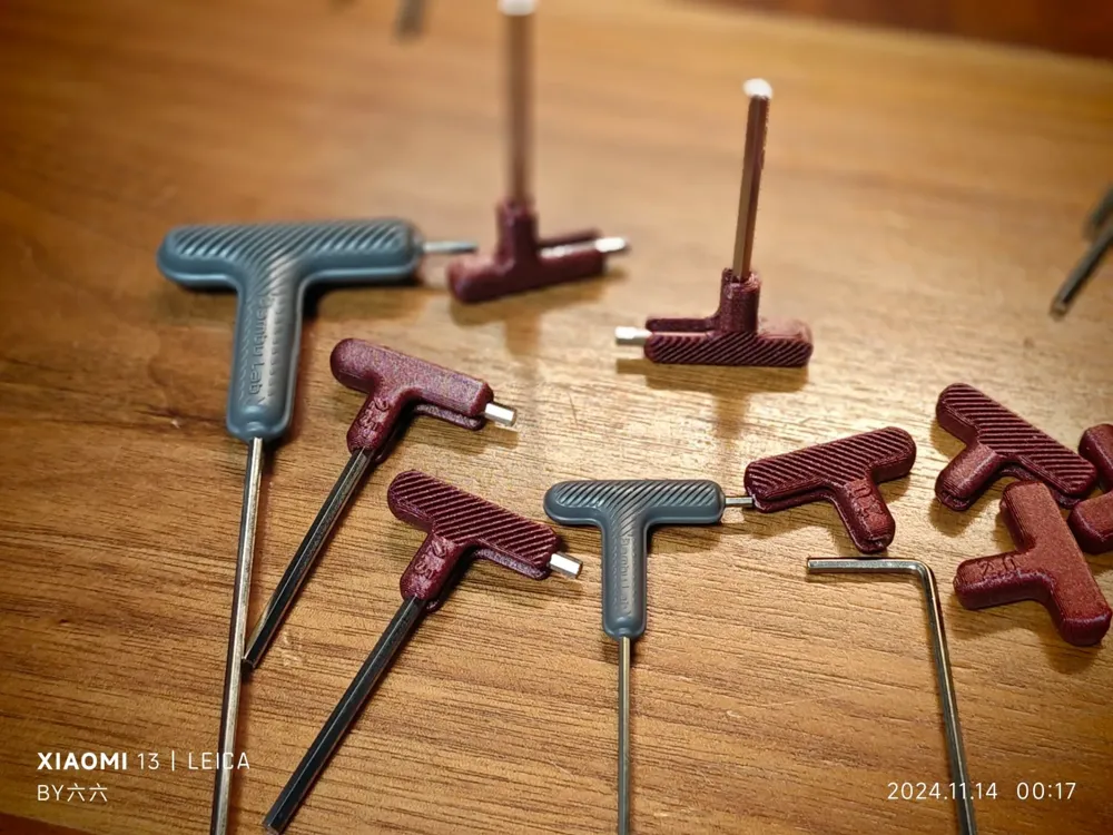 Bambu Style Wrench Set for Hexagonal L-Allen-Key-Handle L-shaped Hex ...