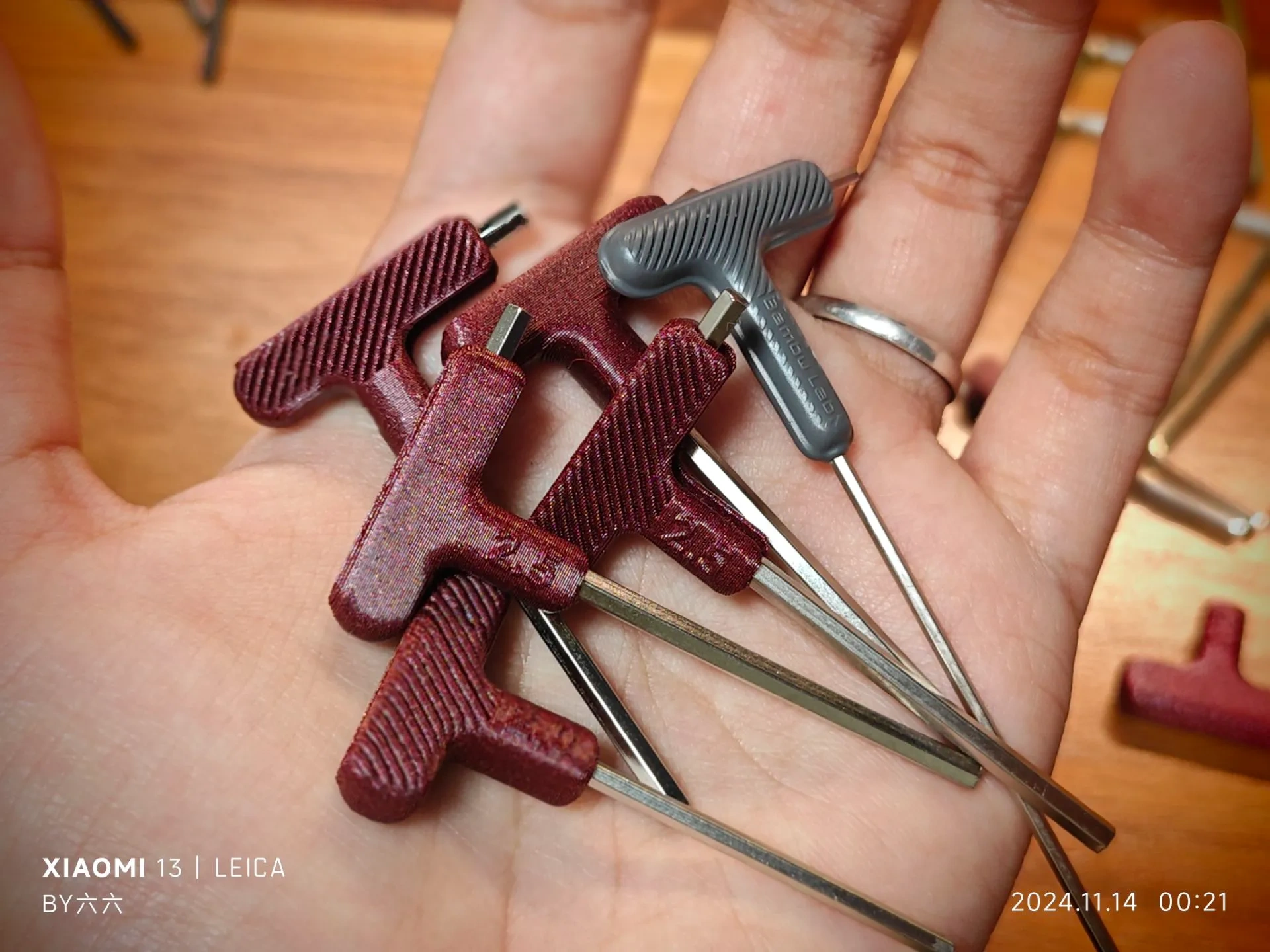 Bambu Style Wrench Set for Hexagonal L-Allen-Key-Handle L-shaped Hex ...