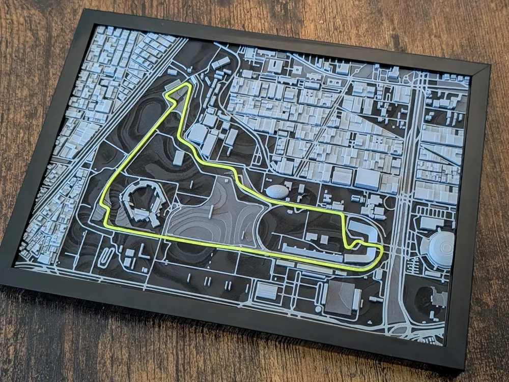 Mexican Grand Prix 3D Miniature - Free 3D Print Model - MakerWorld
