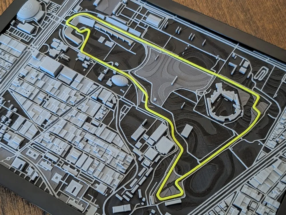 Mexican Grand Prix 3D Miniature - Free 3D Print Model - MakerWorld