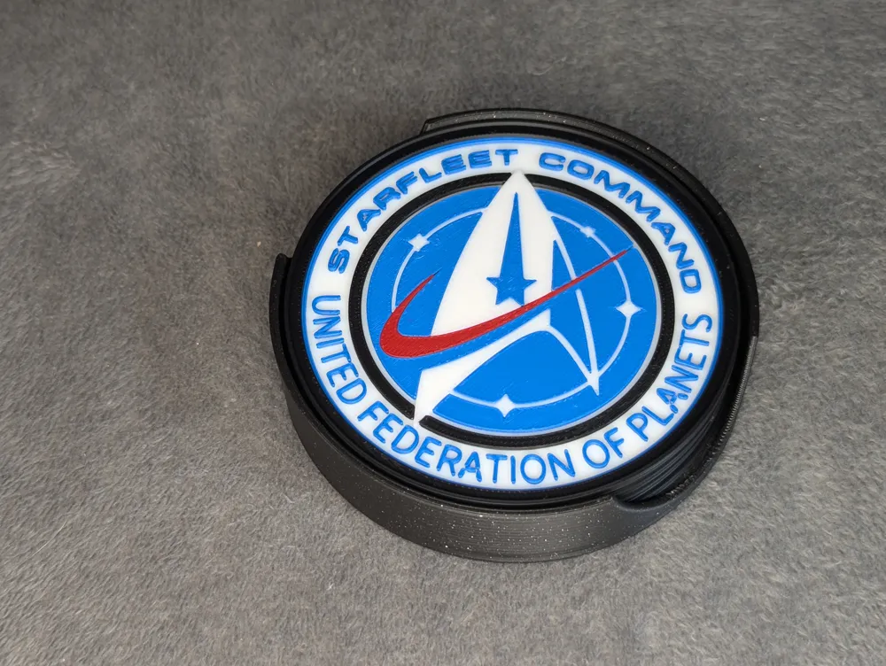 Star Trek Stackable 3D Coaster Set -Factions Set A by DelPrints ...