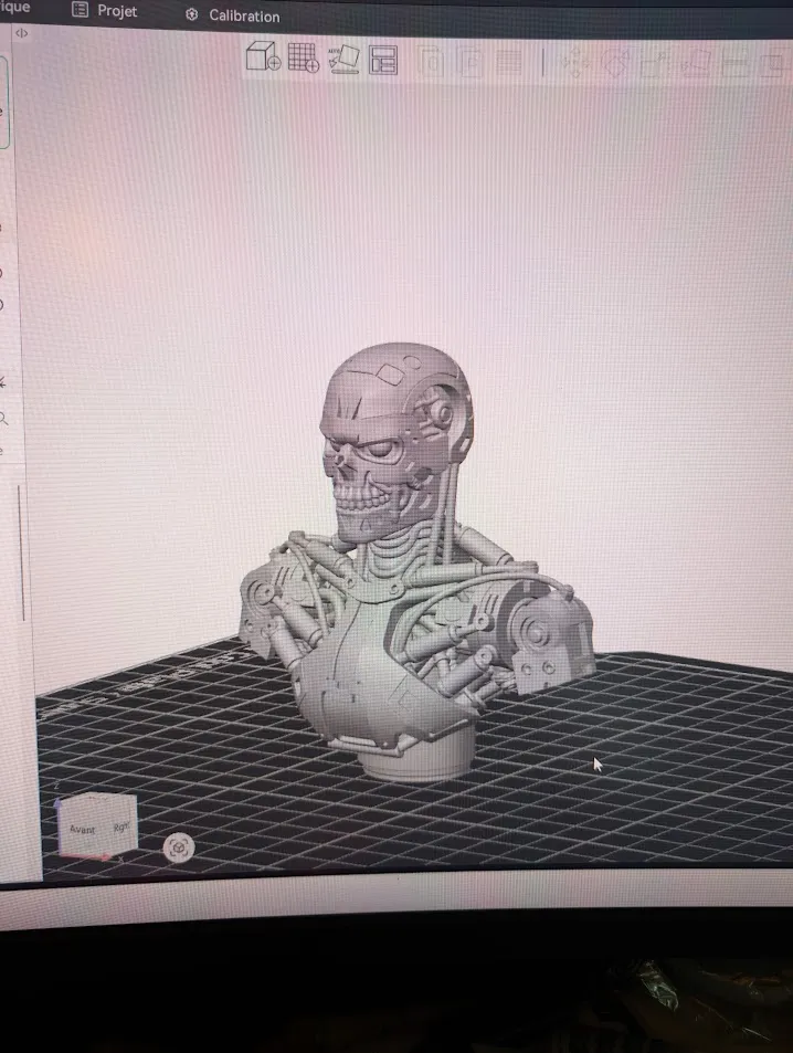 Terminator bust - Free 3D Print Model - MakerWorld