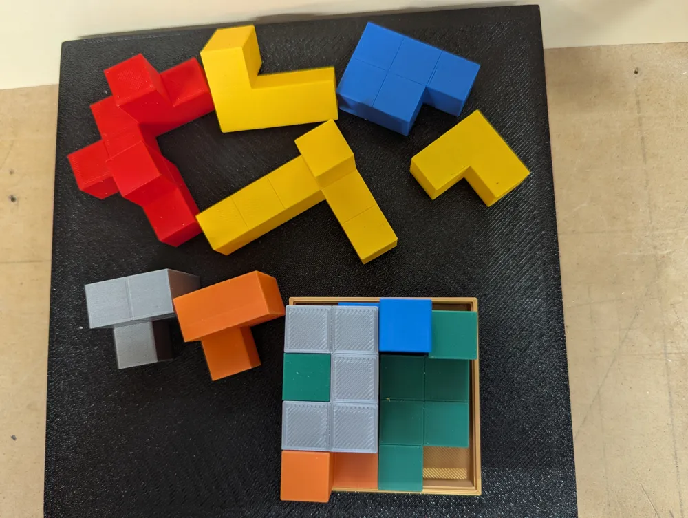 13 Piece Block Puzzle by psinfie MakerWorld: Download Free 3D Models