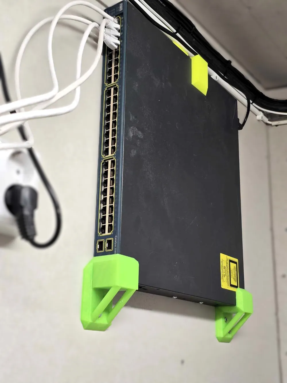 1U switch wall mount (or ceiling) by Whistler - MakerWorld