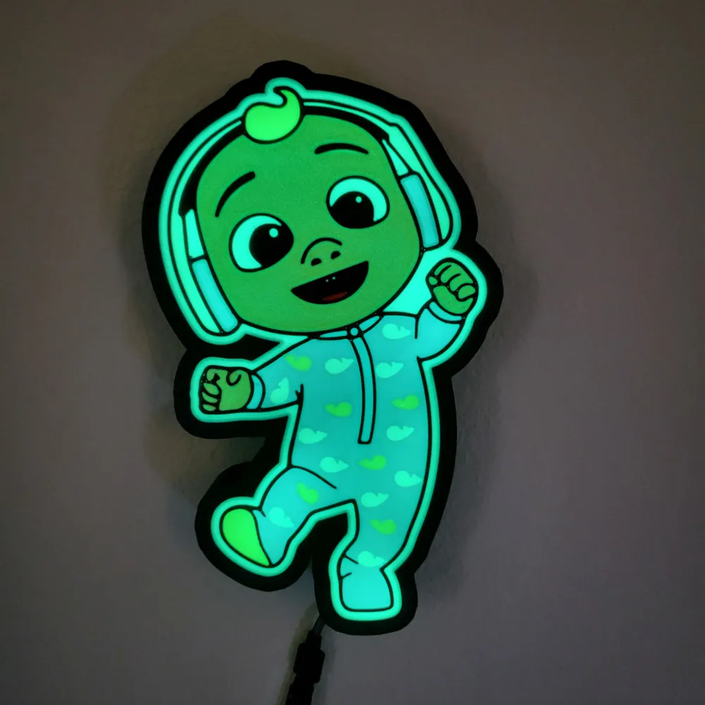 JJ Cocomelon | LED Display by CC3D MakerWorld: Download Free 3D Models