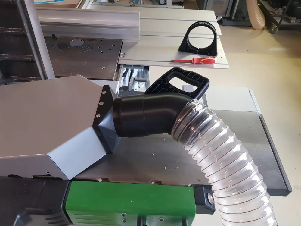 120/140mm extraction port with ergonomic handle - Free 3D Print Model ...