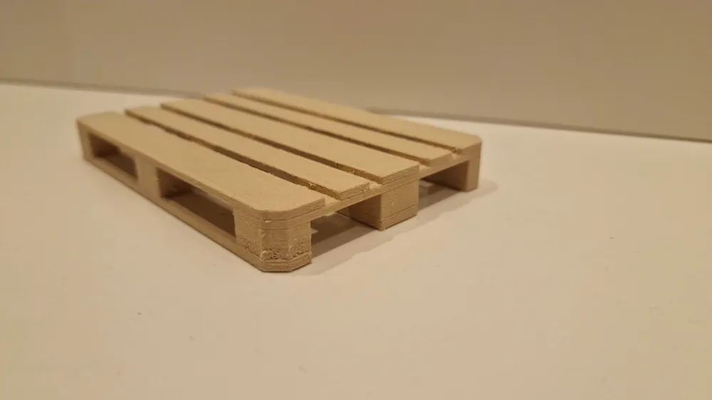 1/10 Scale Euro Pallet – Realistic Miniature by Blubby - MakerWorld