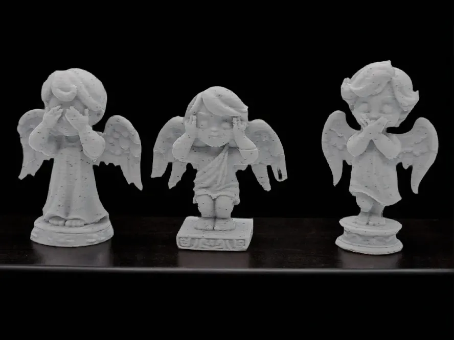 Angels – See No Evil, Hear No Evil, Speak No Evil - Free 3D Print Model ...