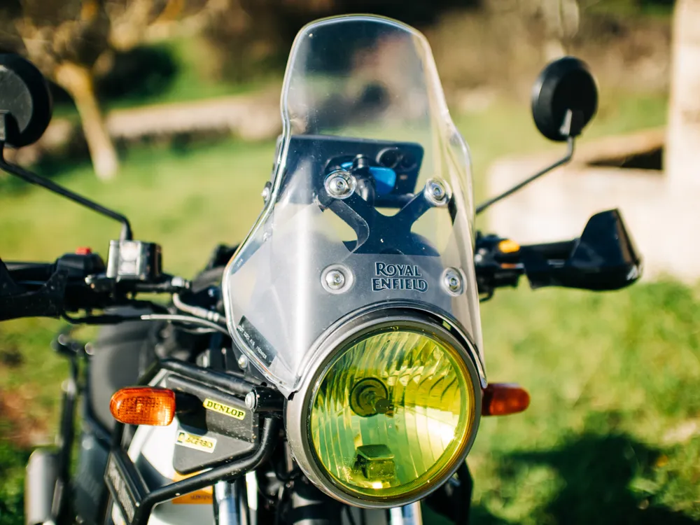 Himalayan 450 Windshield Mount for Himalayan 411 - Free 3D Print Model ...