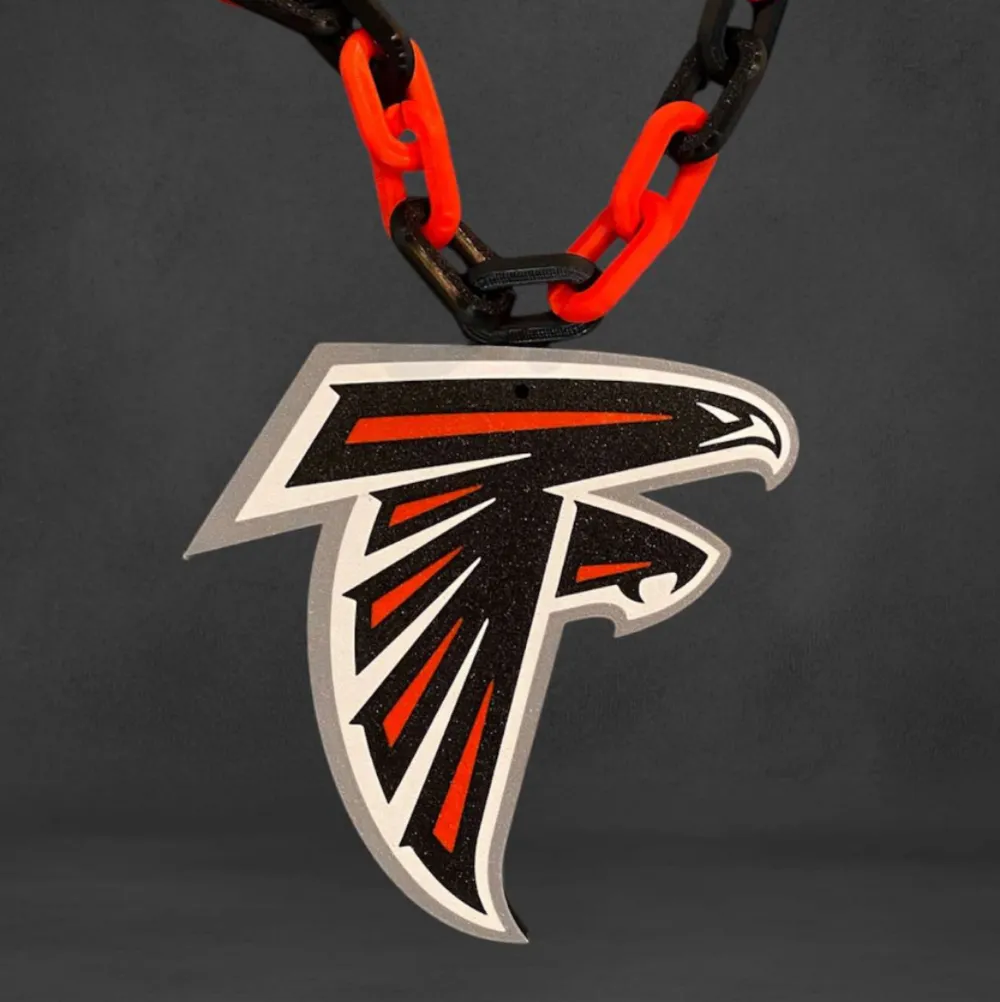 Atlanta Falcons NFL Big Chain Charm by Munark - MakerWorld