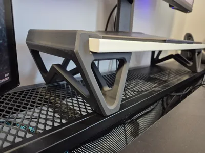Minimalist Monitor Riser for a Modern Desk Setup by Daniel López ...