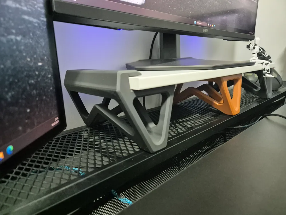Minimalist Monitor Riser for a Modern Desk Setup by Daniel López ...