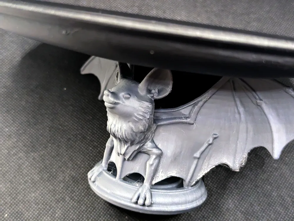 Gothic bat tray - Free 3D Print Model - MakerWorld