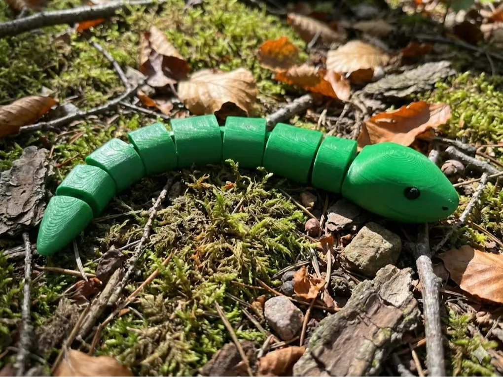 slithery snake - Free 3D Print Model - MakerWorld