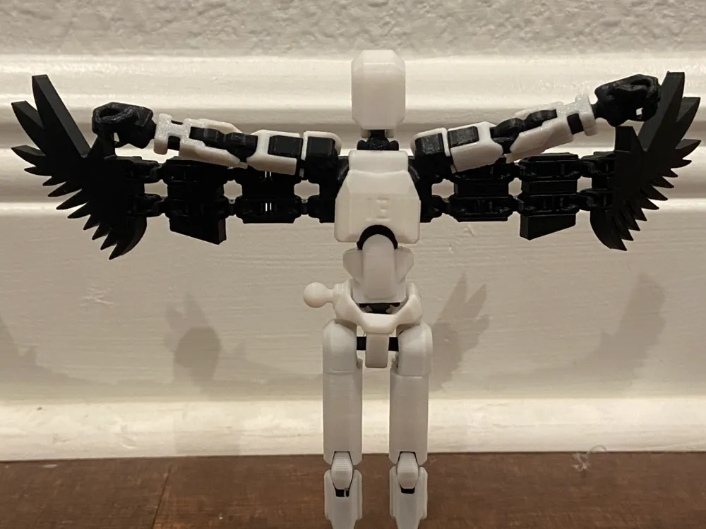 Dummy 13 Articulated Wings - Free 3D Print Model - MakerWorld