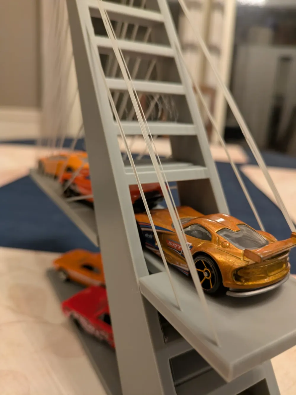 Cantilevered Cable Stay Bridge, Print in Place by aScottishMoose ...