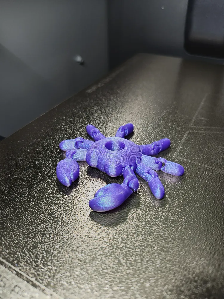 Crab Straw Buddy - Free 3D Print Model - MakerWorld