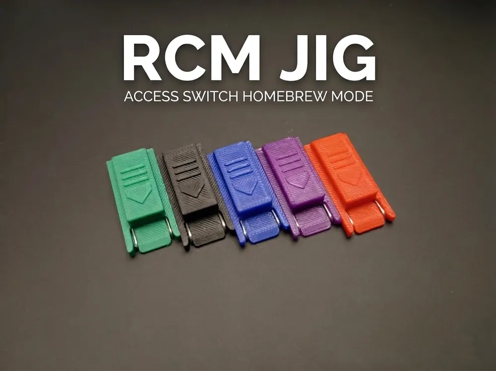 Nintendo Switch RCM Jig by ShadowX - Free 3D Print Model - MakerWorld