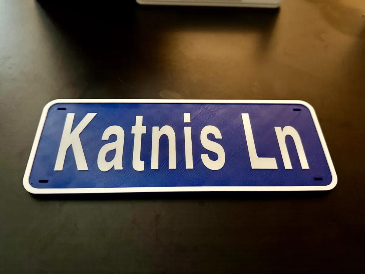 Mini Street Sign - Free 3D Print Model - MakerWorld