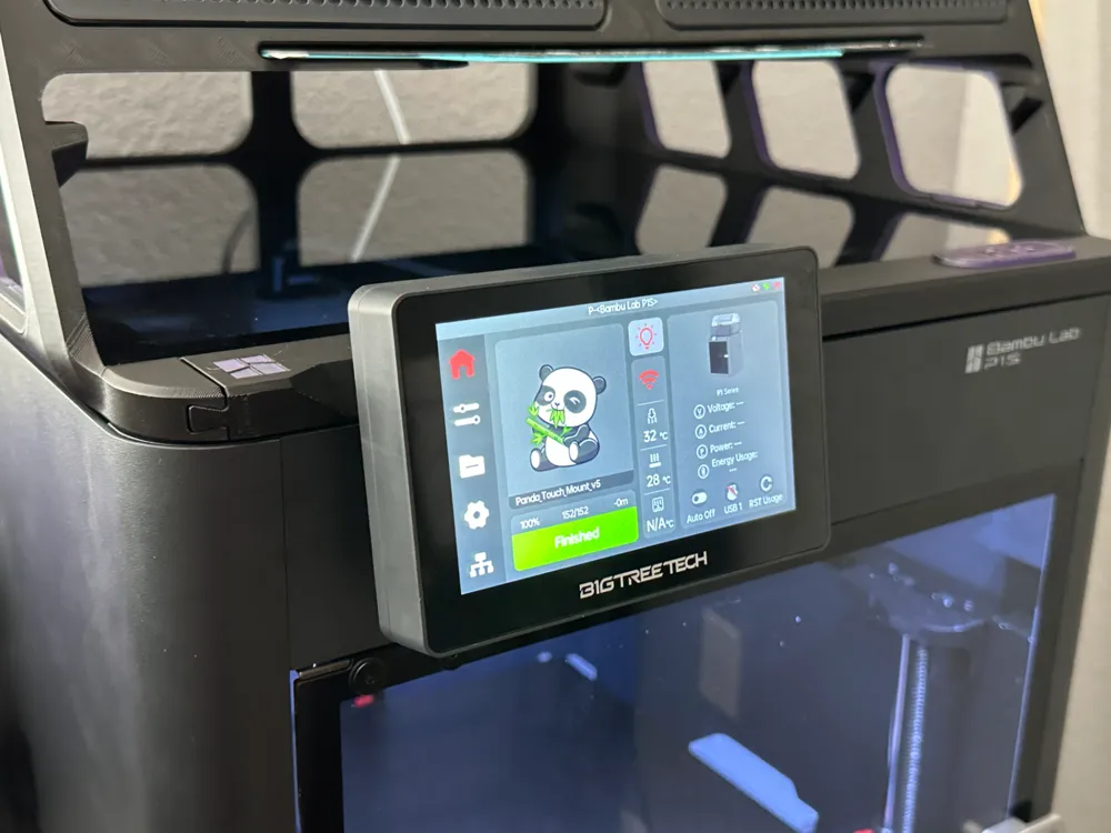 Panda Touch Screen Mount P1S/P1P (OEM Location) by Print Ninja ...