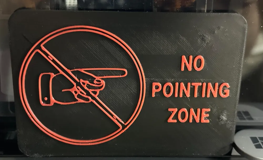 No pointing zone by 220cams - MakerWorld