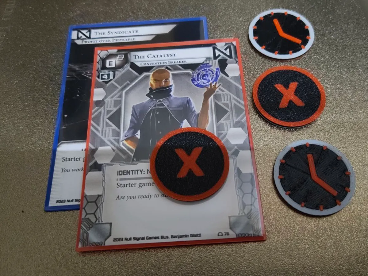 Android Netrunner TCG Clicks Token - Free 3D Print Model - MakerWorld