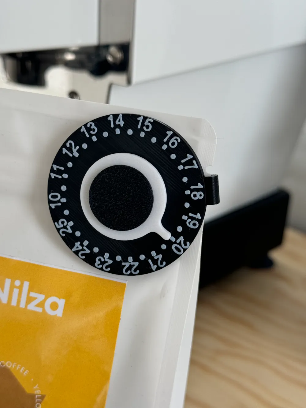 Coffee grind reminder dial by soerensteen - MakerWorld
