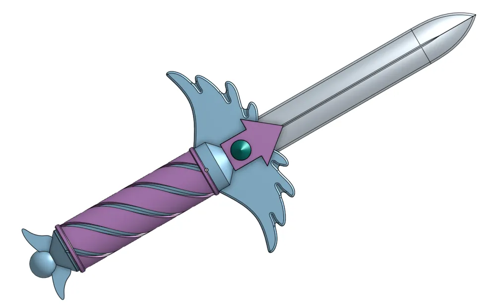 Squid game 3 knife and key by Marsal MakerWorld: Download Free 3D Models