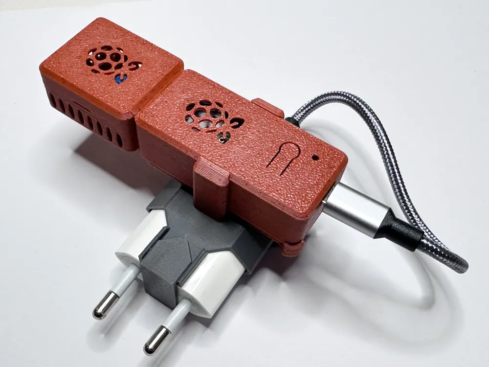 Raspberry Pi Pico Case with Sensor Cage by i-BoxIt MakerWorld: Download ...