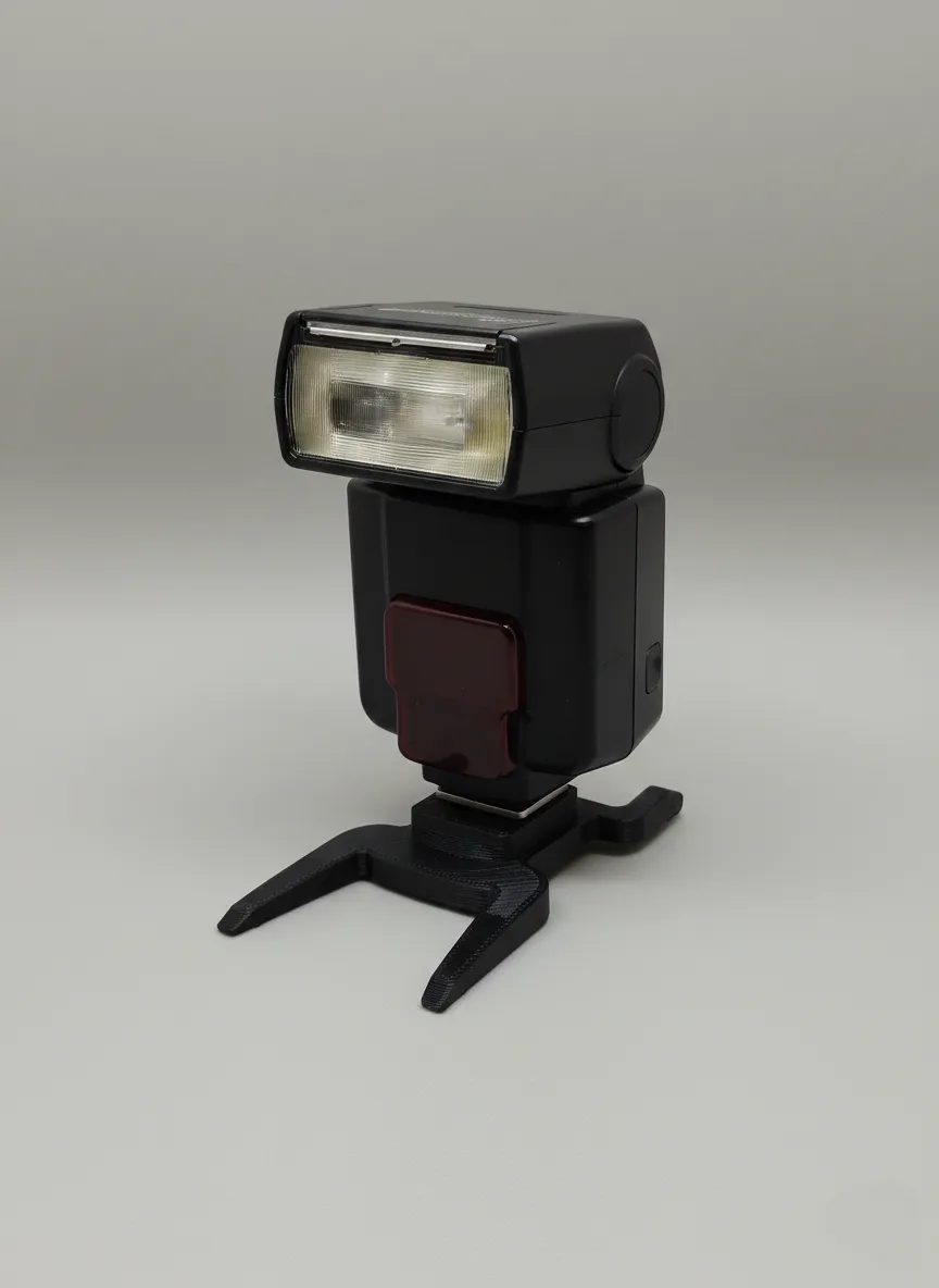 Hot Shoe Stand - Free 3D Print Model - MakerWorld