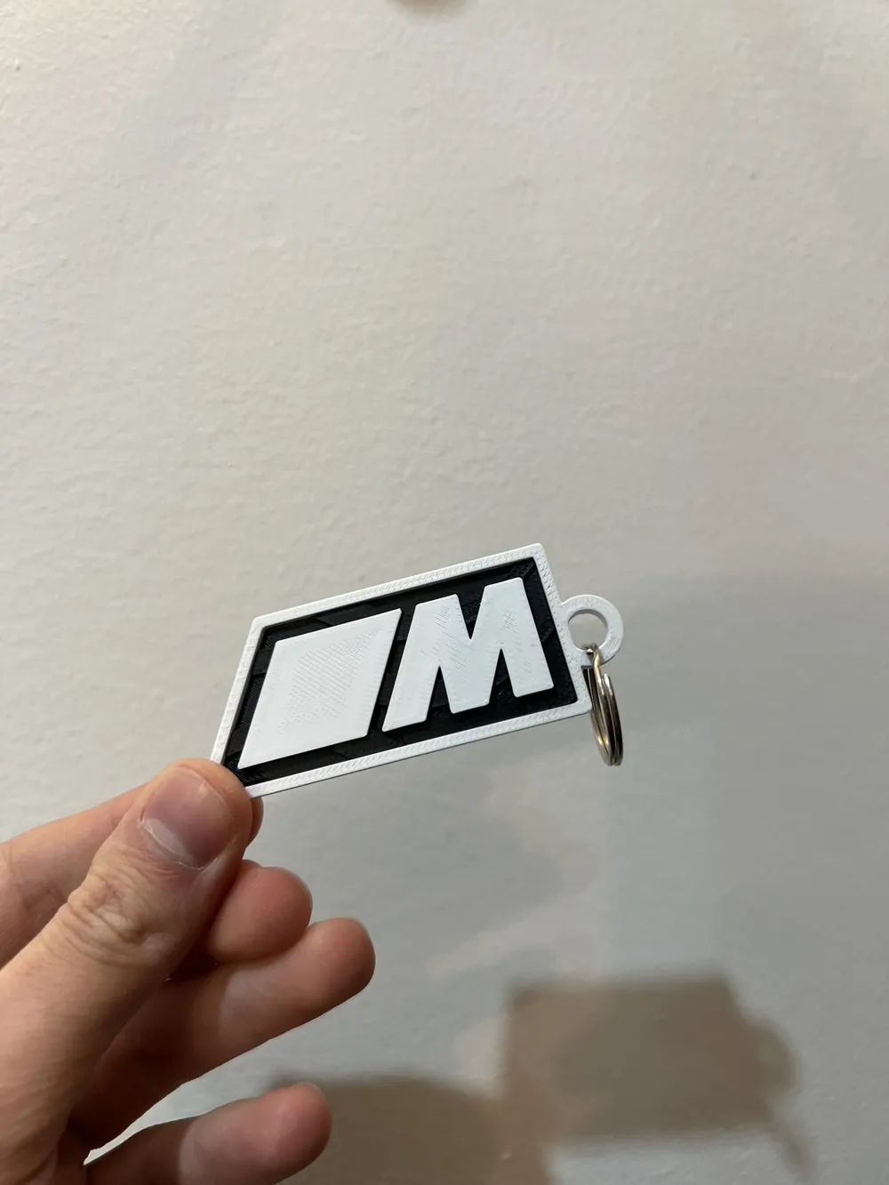 BMW M Wave Keychain - Free 3D Print Model - MakerWorld