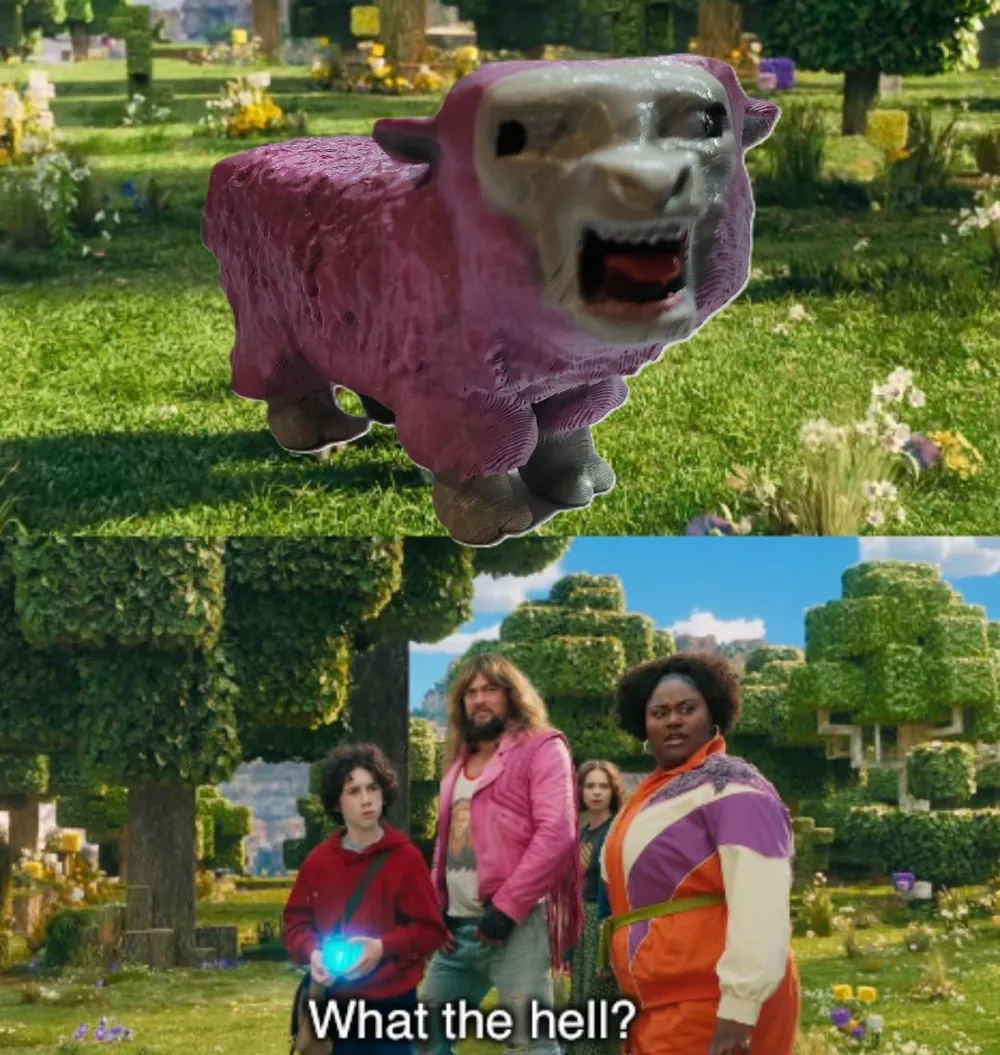 Pecora Rosa - Minecraft Movie by DreamCraft 3D MakerWorld: Download ...