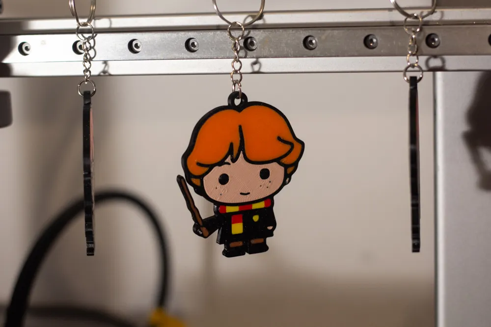 Ron Weasley Keychain - Free 3D Print Model - MakerWorld