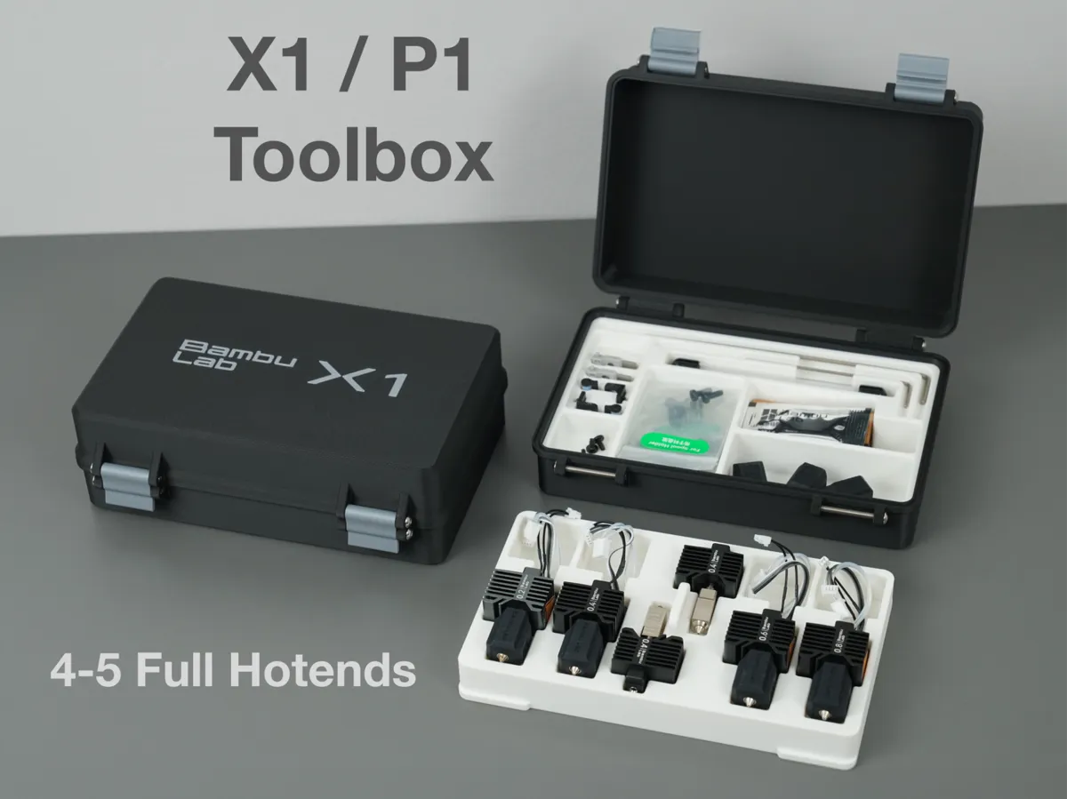 X1C / P1S / P1P Toolbox - Free 3D Print Model - MakerWorld