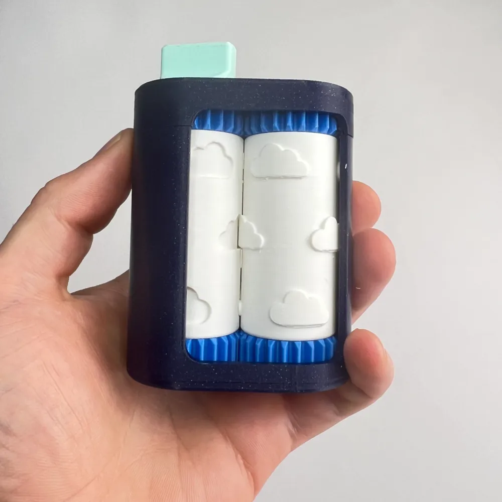 Clouds pattern - Business Card Embosser Rollers by Makerspace.Online ...